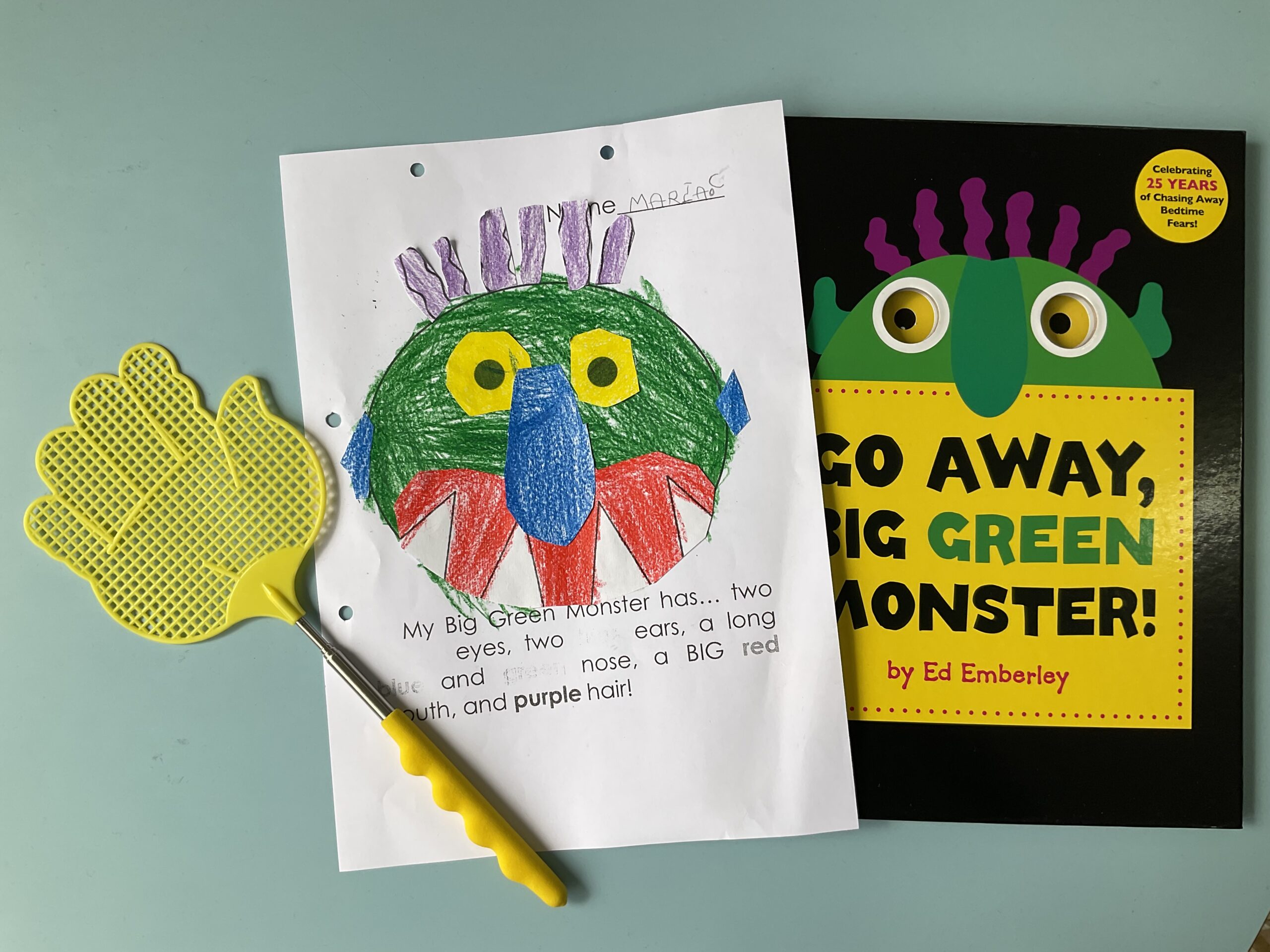 GO AWAY, BIG GREEN MONSTER! - Nuestra Señora de la Victoria | Centro ...